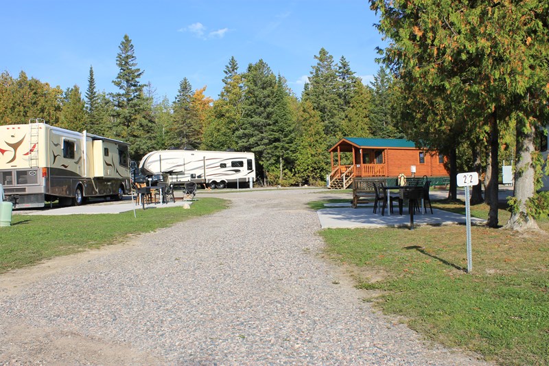 St Ignace, Michigan RV Camping Sites | St. Ignace / Mackinac Island KOA ...