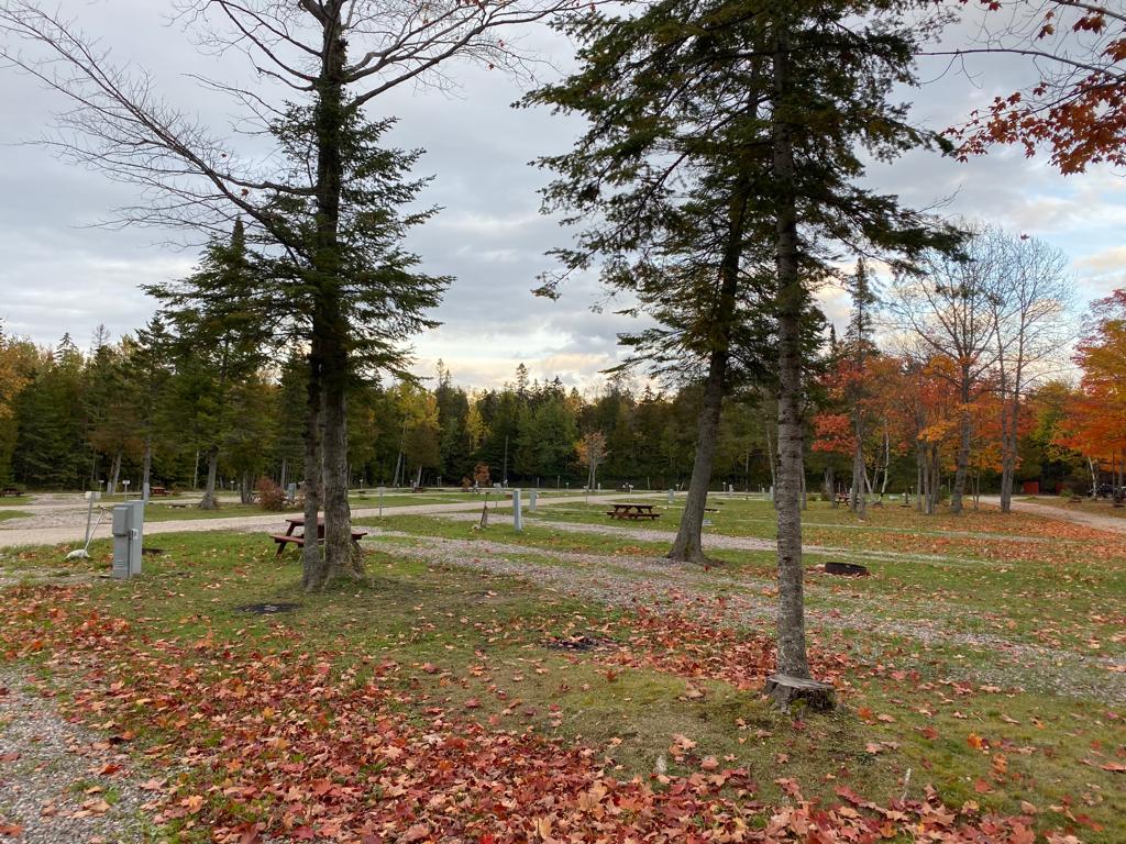 St Ignace, Michigan RV Camping Sites | St. Ignace / Mackinac Island KOA ...