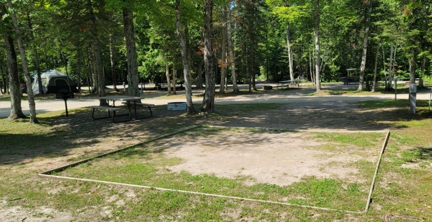 St Ignace, Michigan Tent Camping Sites | St. Ignace / Mackinac Island ...