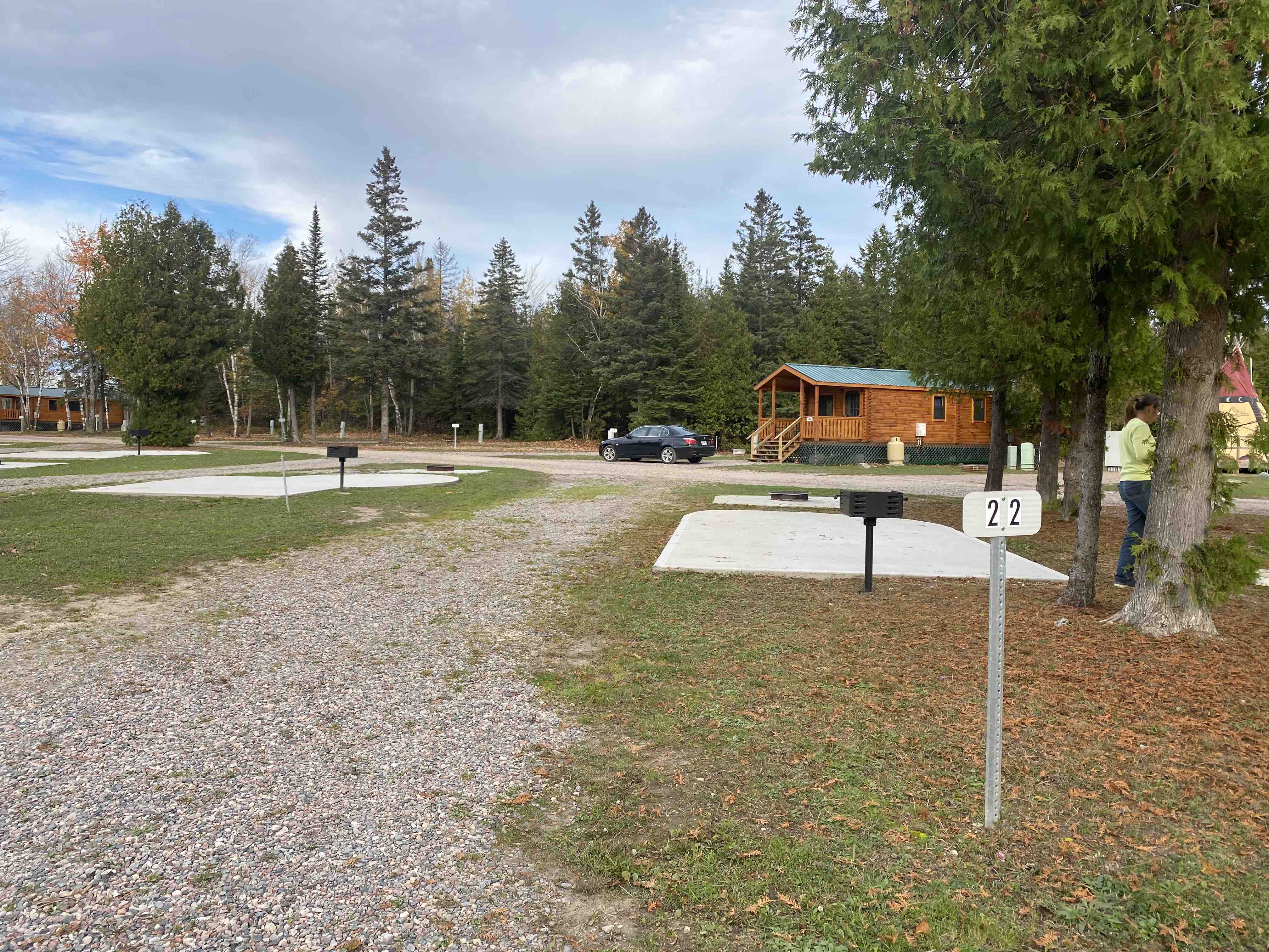 St Ignace, Michigan RV Camping Sites | St. Ignace / Mackinac Island KOA ...
