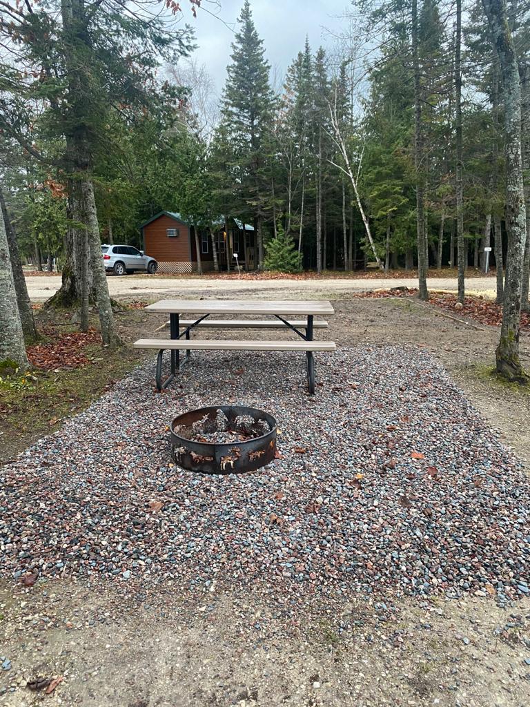 St Ignace, Michigan Tent Camping Sites | St. Ignace / Mackinac Island ...