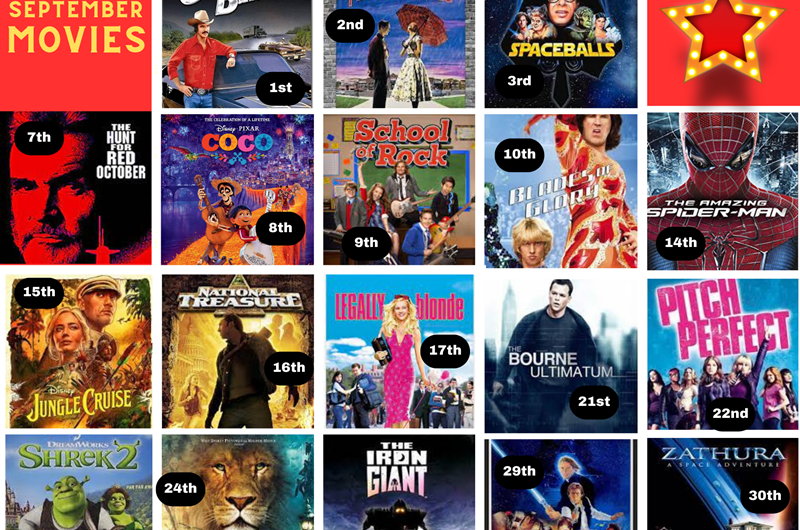 September Movies: Event at the Sutherlin / Umpqua Valley KOA Holiday ...