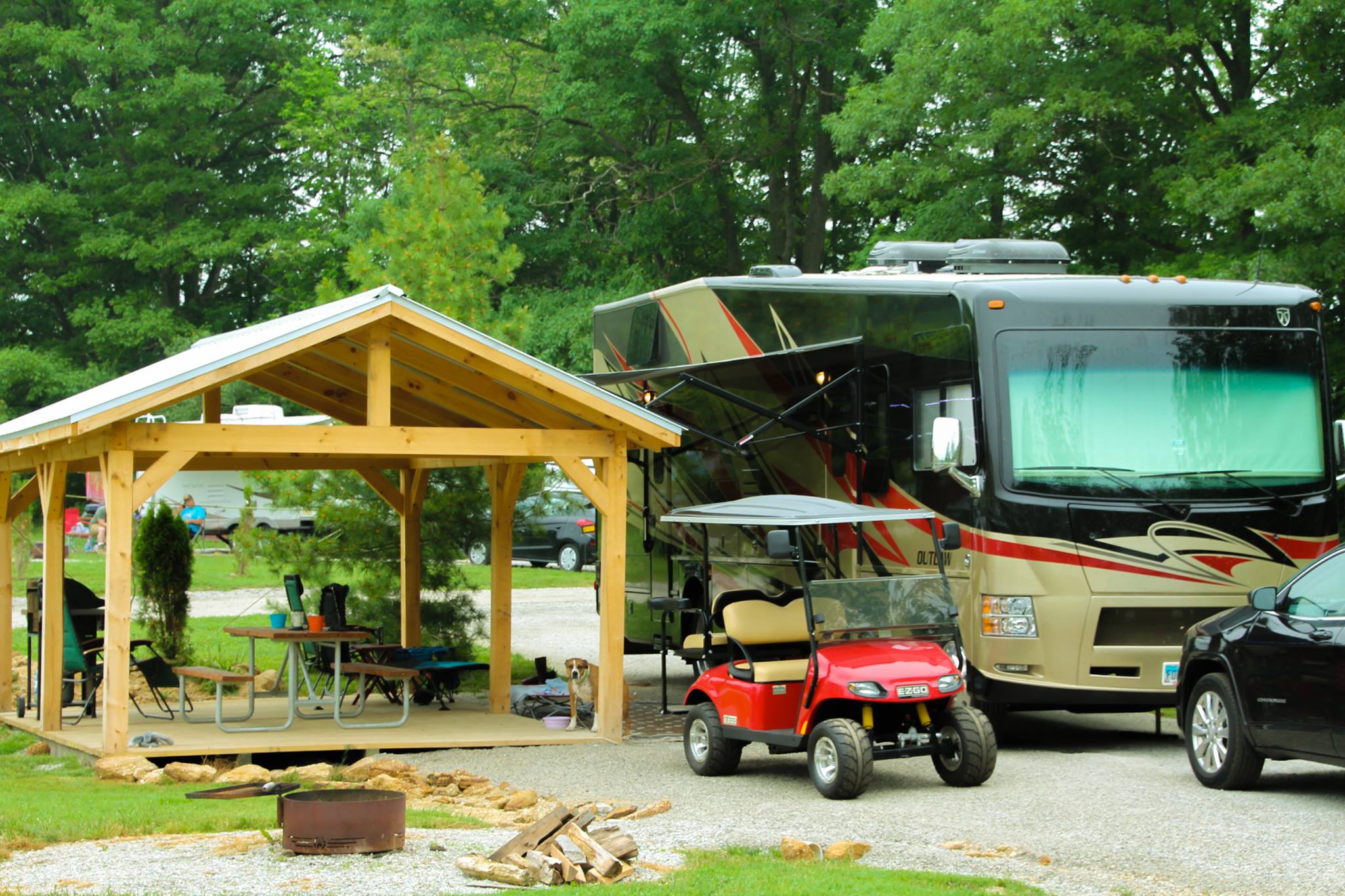 View Available Sites | RV Campground in Grand River, Ohio