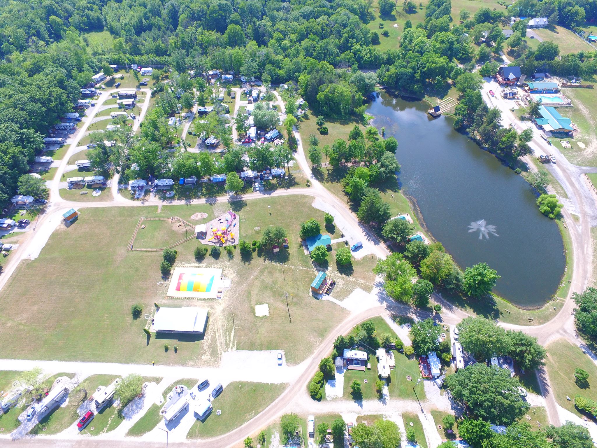 Thompson / Grand River Valley KOA Holiday - RV Campground in Thompson, OH