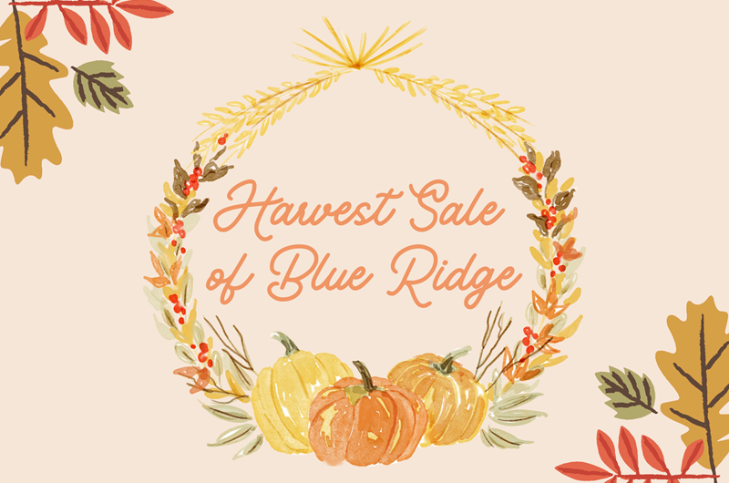 Harvest Sale of Blue Ridge: Event at the Blue Ridge / Toccoa River KOA ...