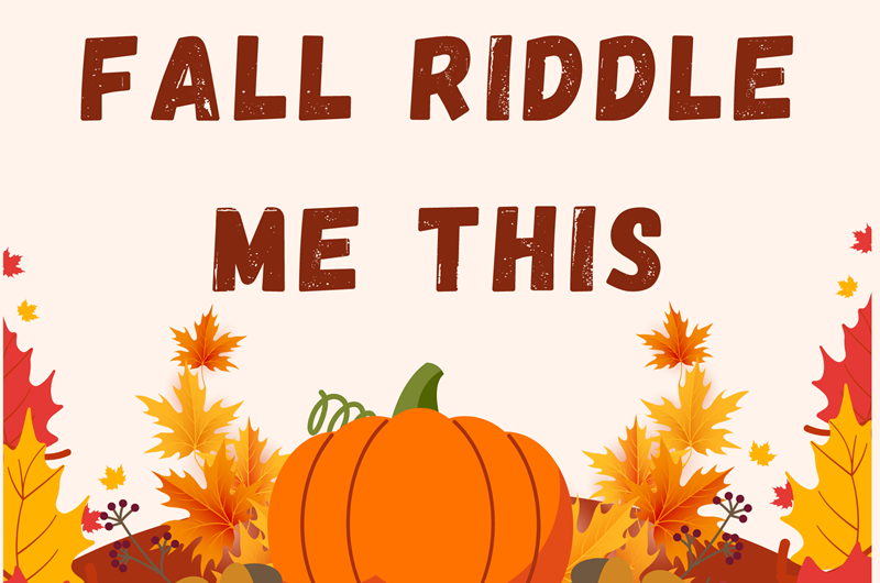 Fall Rhyming Riddle Scavenger Hunt: Event at the Blue Ridge / Toccoa ...