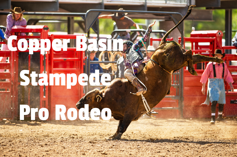 Copper Basin Stampede Pro Rodeo: Event at the Blue Ridge / Toccoa River ...