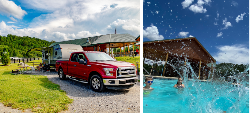 Blue Ridge, Georgia RV Camping Sites | Blue Ridge / Toccoa River KOA ...