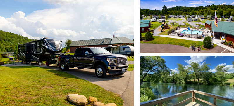 Blue Ridge, Georgia RV Camping Sites | Blue Ridge / Toccoa River KOA ...