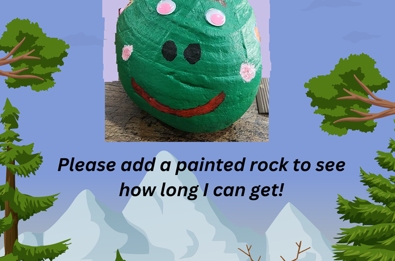 Rockelle The Painted Rock Snake: Event at the Traverse City KOA ...