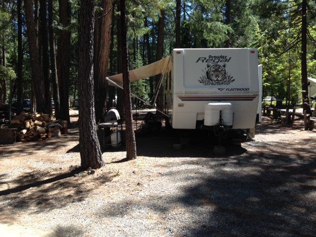 Trinity Center, California RV Camping Sites | Trinity Lake KOA Holiday