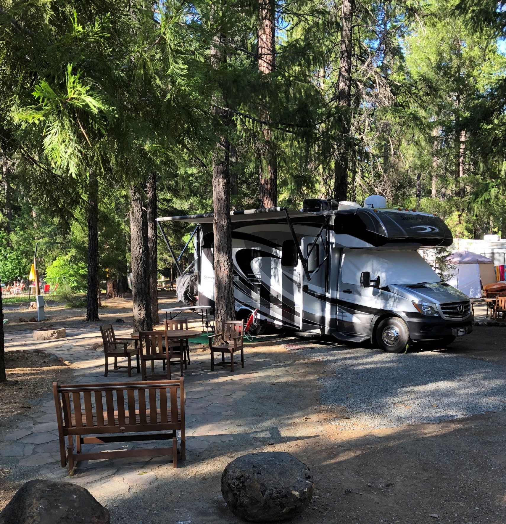Trinity Center, California RV Camping Sites | Trinity Lake KOA Holiday