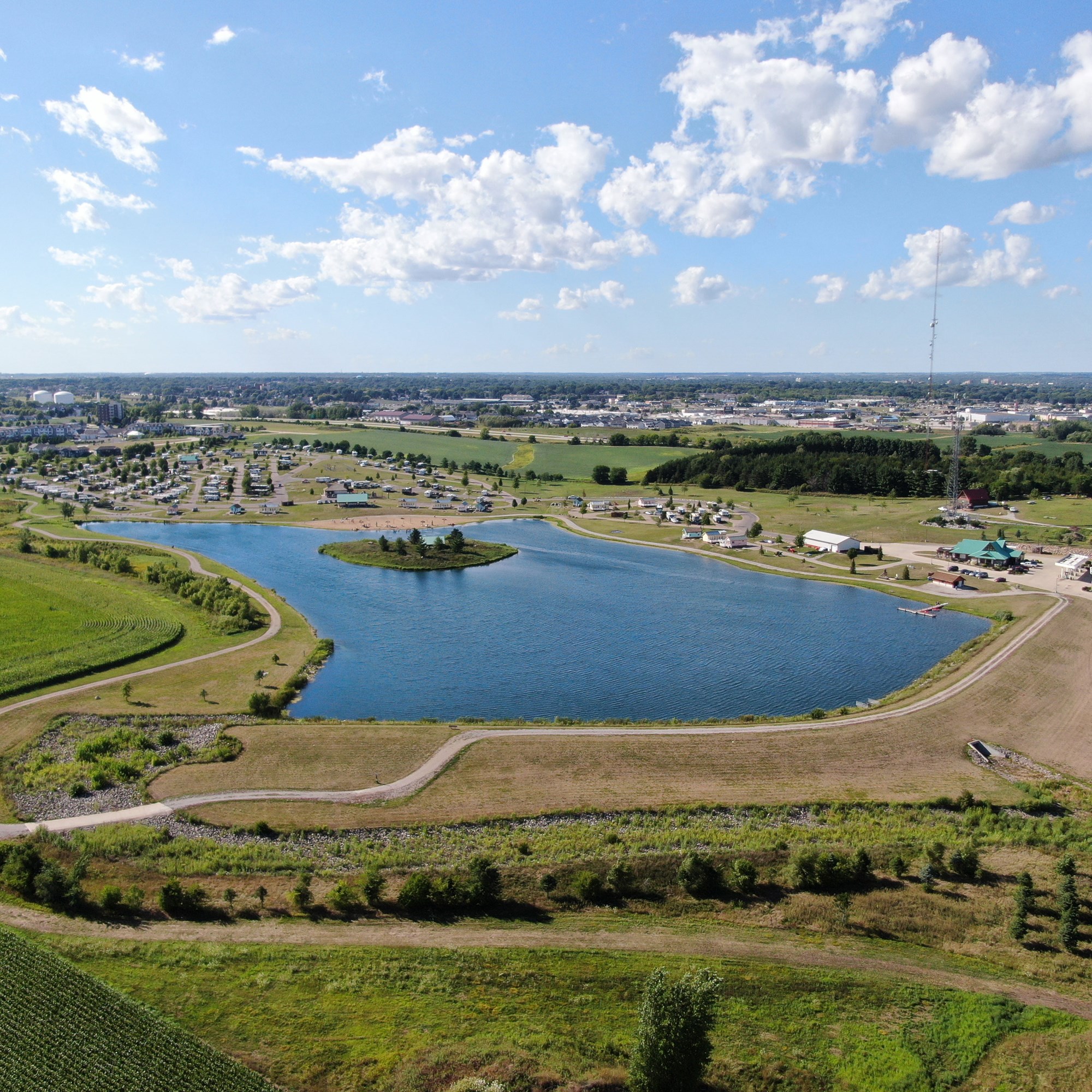 Waterloo, Iowa Campground | Waterloo / Lost Island KOA Resort