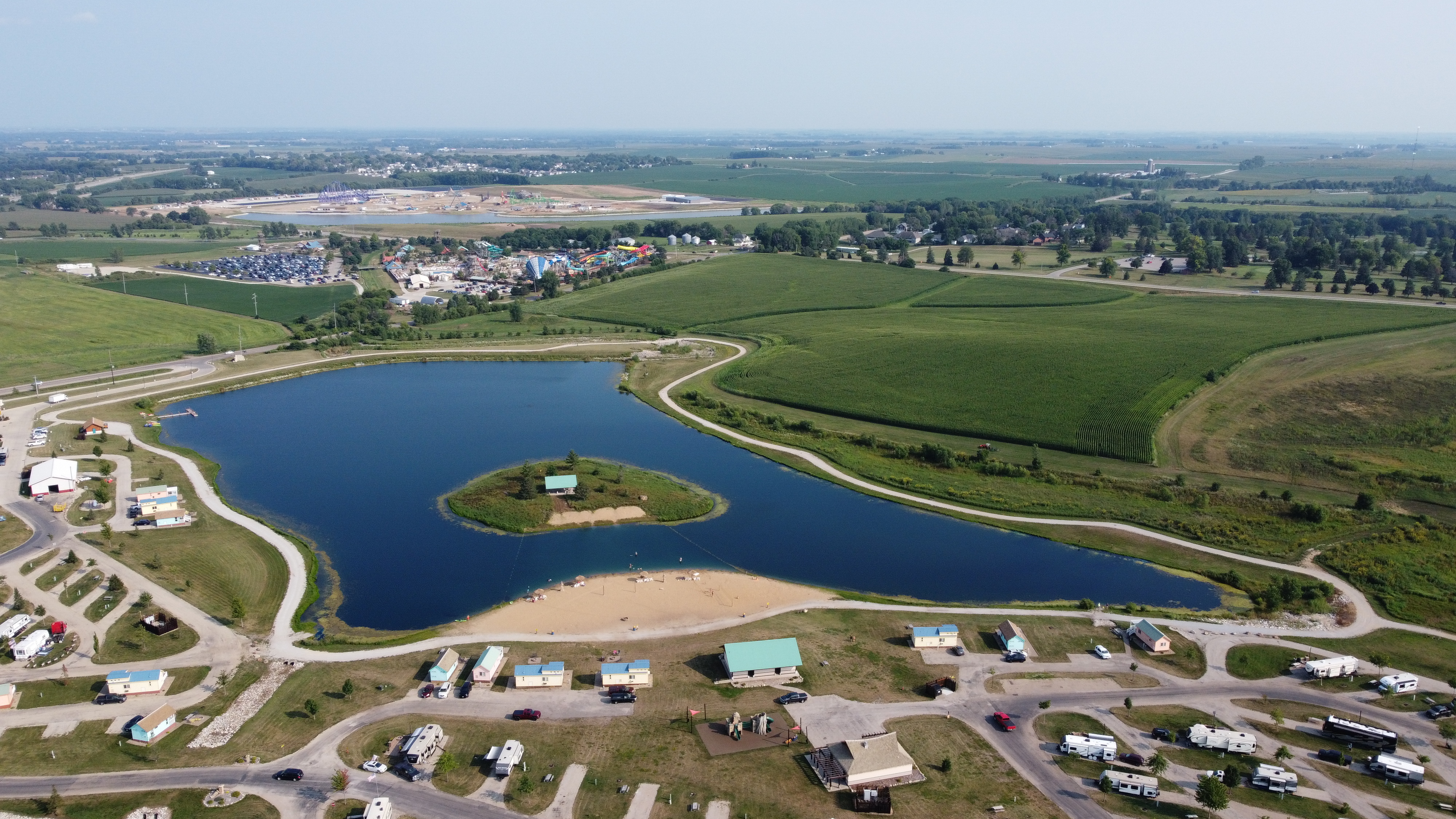 Waterloo, Iowa Campground | Waterloo / Lost Island KOA Resort