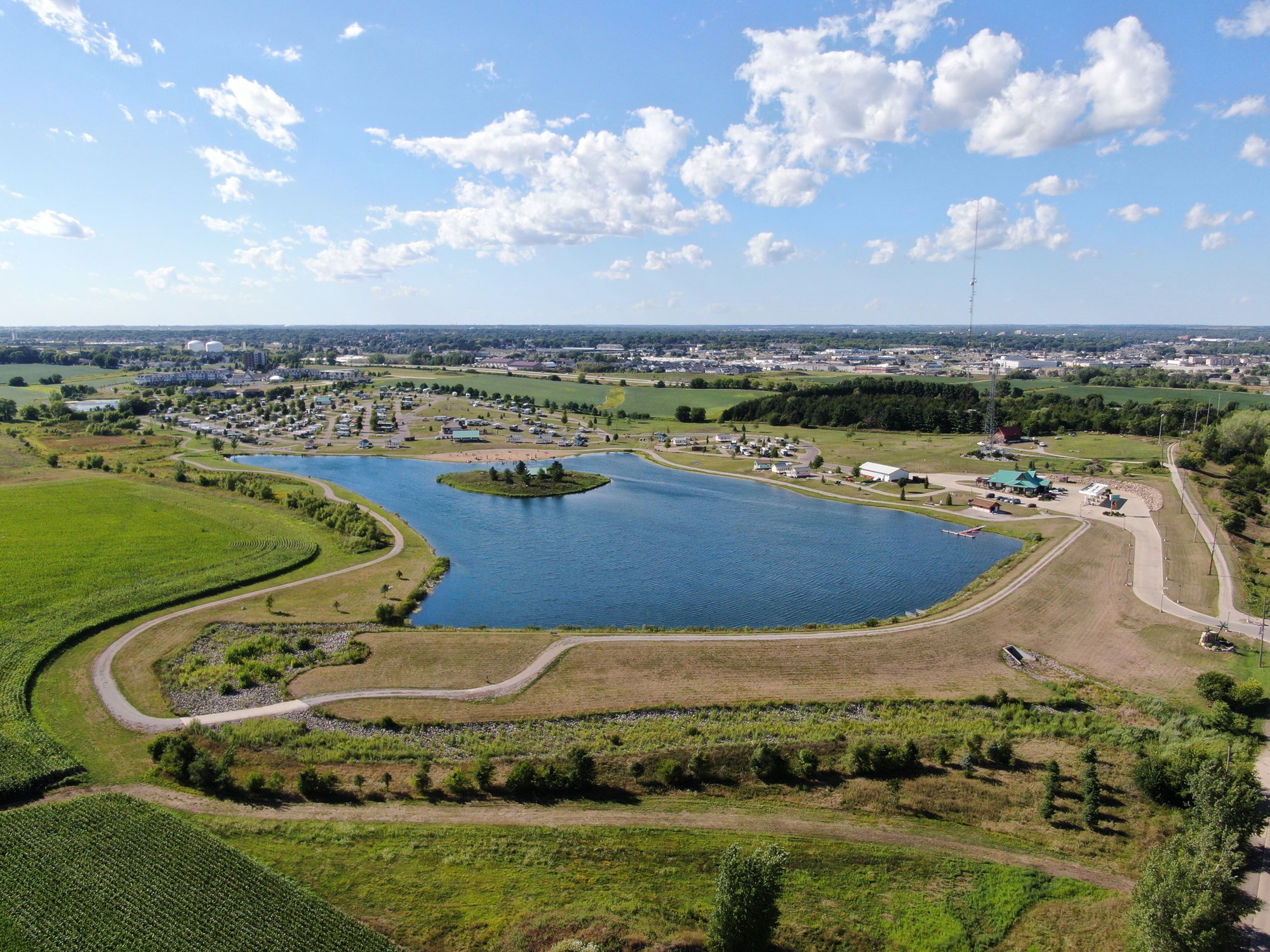 Waterloo, Iowa Campground | Waterloo / Lost Island KOA Resort
