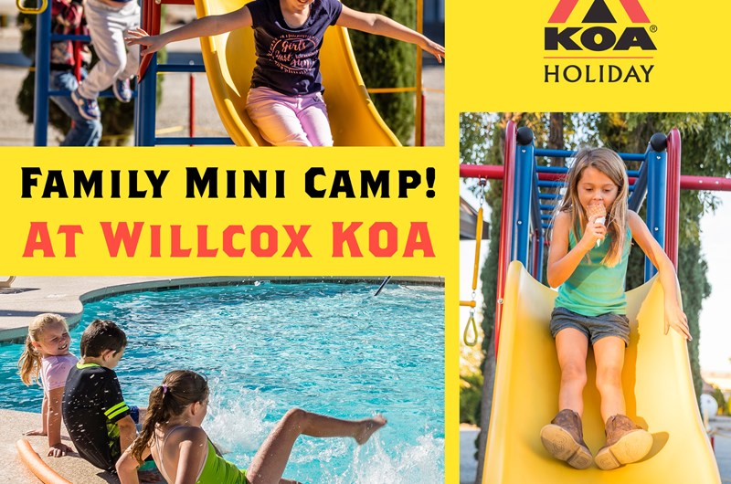 Family Mini Camp Summer 2024: Event at the Willcox / Cochise, AZ KOA ...