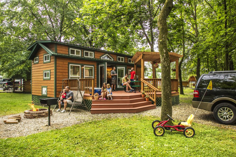 Wisconsin Campgrounds With Cabins | Wisconsin Dells KOA