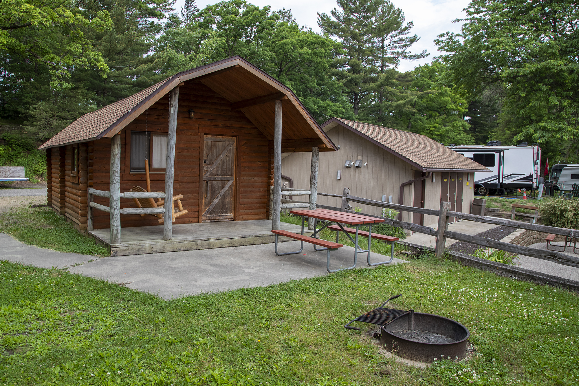 Wisconsin Campgrounds With Cabins | Wisconsin Dells KOA